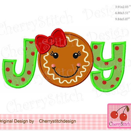 Christmas JOY Minnie Machine Embroidery Applique Approximate - Etsy