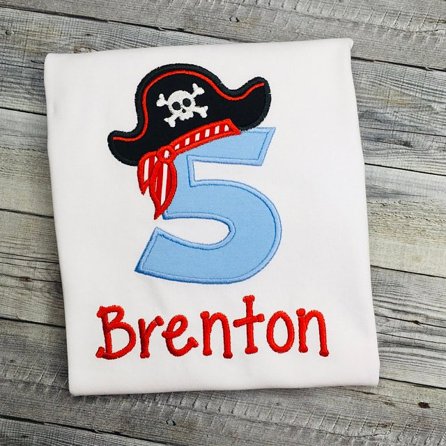 Pirate Numbers 0-9 Set Birthday Numbers Machine Embroidery | Etsy