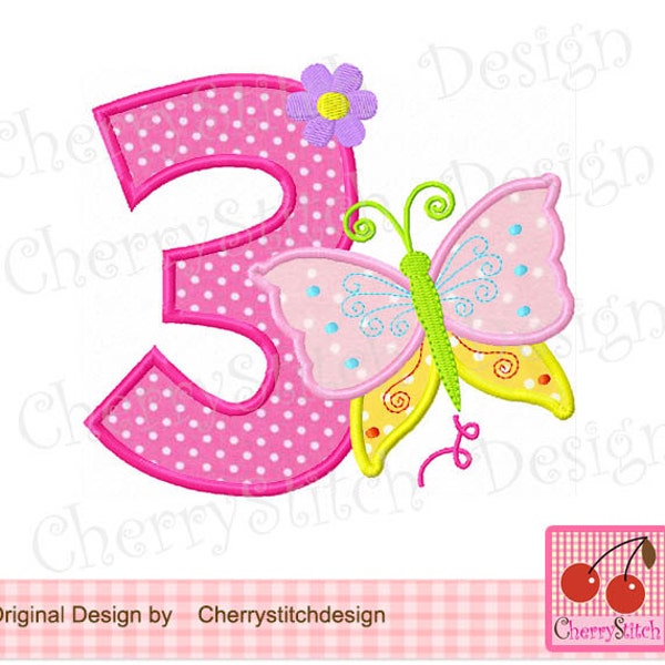 Number Embroidery - Etsy