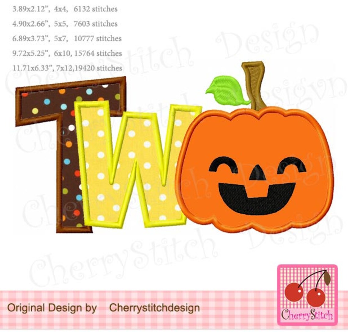 Halloween Pumpkin Two Jack O'Pumpkin2nd Halloween | Etsy