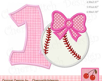 Baseball Number 1 | Etsy