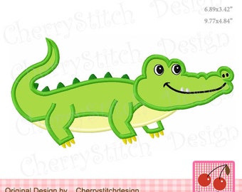 Alligator Applique - Etsy
