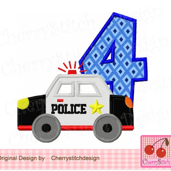 Police Car Fabric - Etsy