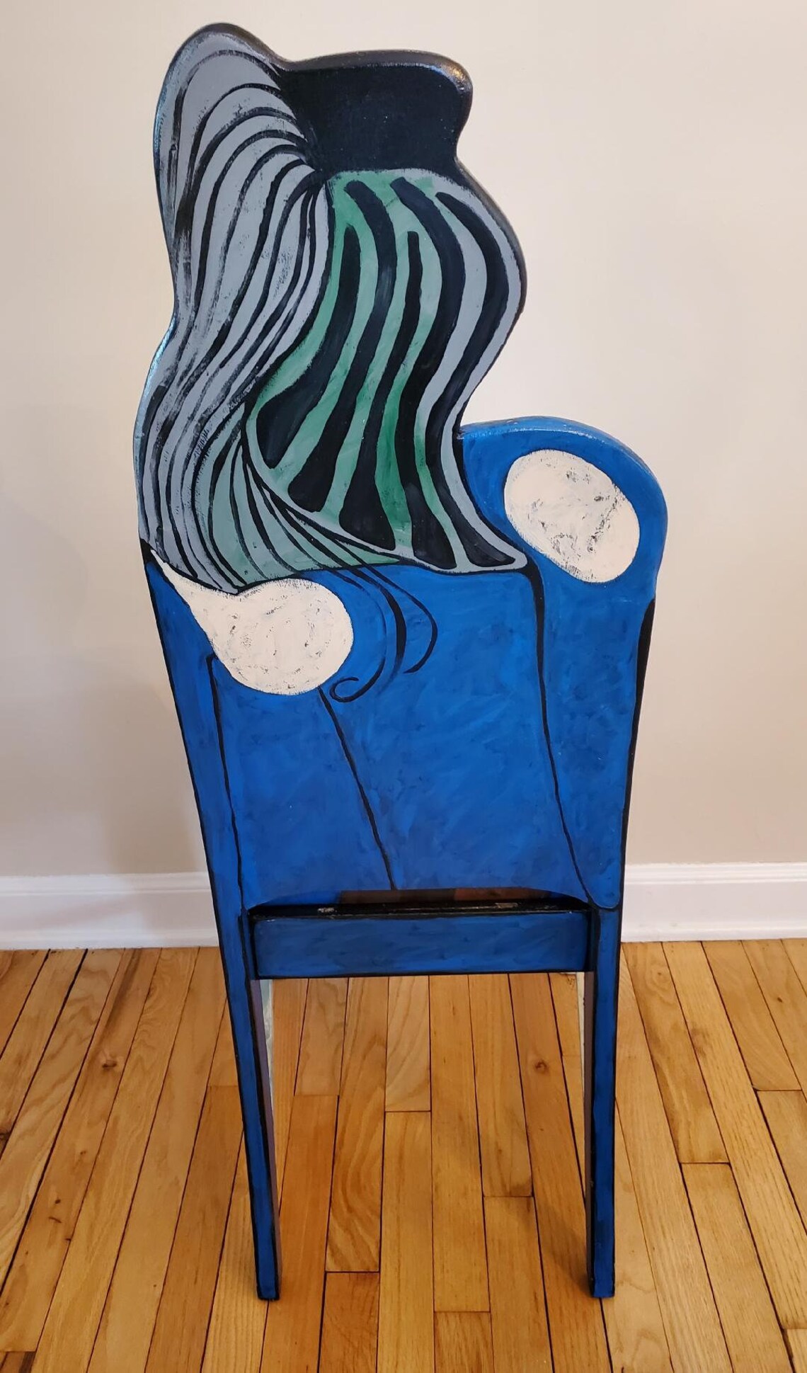 Picasso Woman Sitting in an Armchair jaqueline Upcycled - Etsy