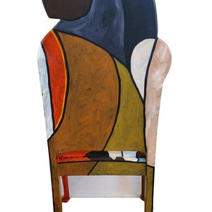 Picasso "seated Woman 1937" Chair by Artist Todd Fendos - Etsy