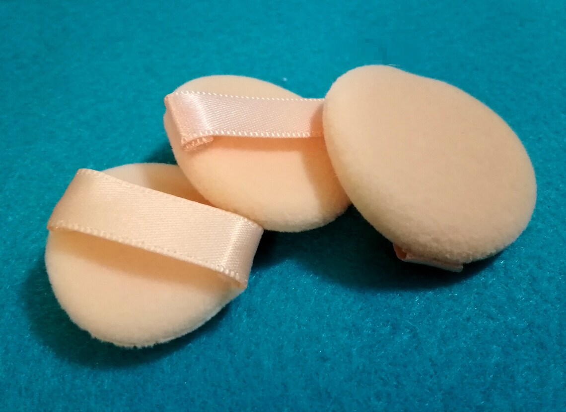 2 Pcs Super Mini 30mm/35mm/40mm Powder Puff Powder Puff 3cm - Etsy