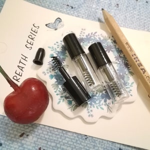 3ml Mini Empty Mascara Tube Eyelasher Serum Container Small Mascara ...