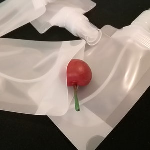 50ml Plastic Spray Bag Slim Spray Bag Liquid Spray Bottle Stylish Clear ...