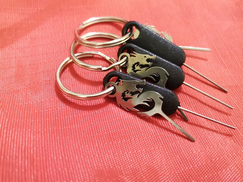 Dragon Shape Stainless Steel Hard and Super Long Sim Card - Etsy