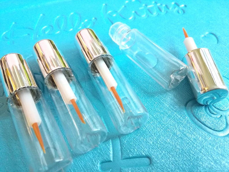 1.2ml Mini Eyeliner Empty Bottle Eyelash Growth Bottle - Etsy