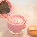 5gm / 0.17oz Portable Mini Pink Powder Box With Mirror and - Etsy