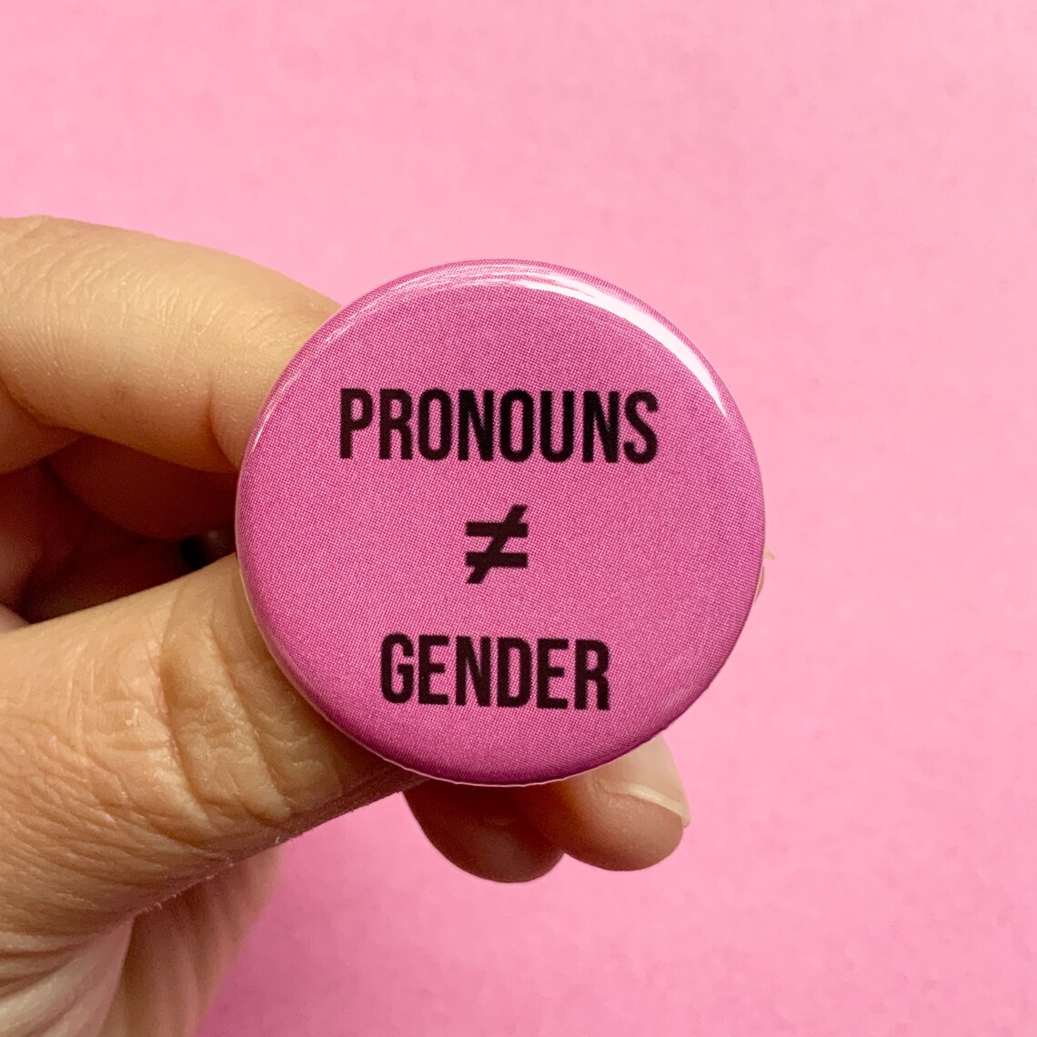 Pronouns Gender Pronouns Dont Equal Gender LGBTQ Pride - Etsy