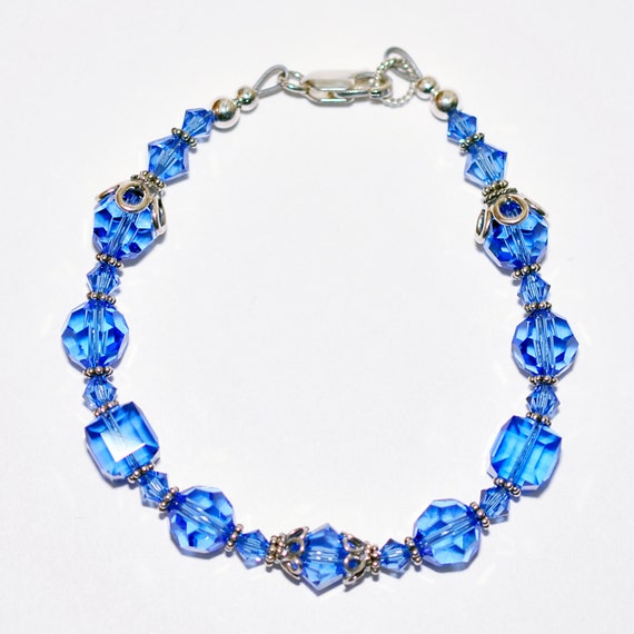 Swarovski Sapphire Crystal Bracelet