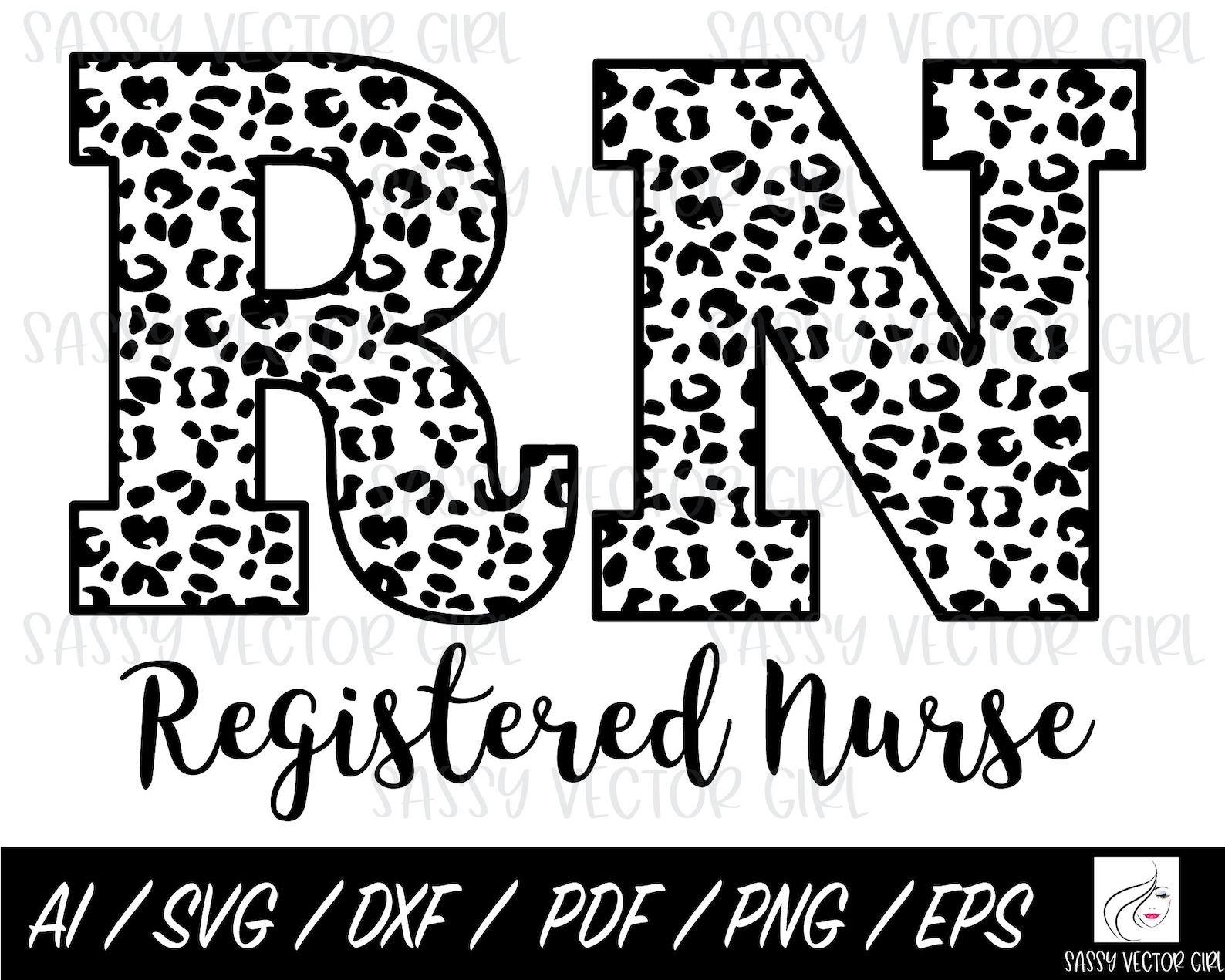 RN Nurse Svg, Registered Nurse Cut File, Rn Shirt Design, Instant ...
