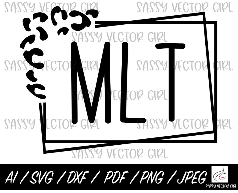 MLT Svg MLT Png Mlt Cheetah MLT Leopard Medical Laboratory - Etsy