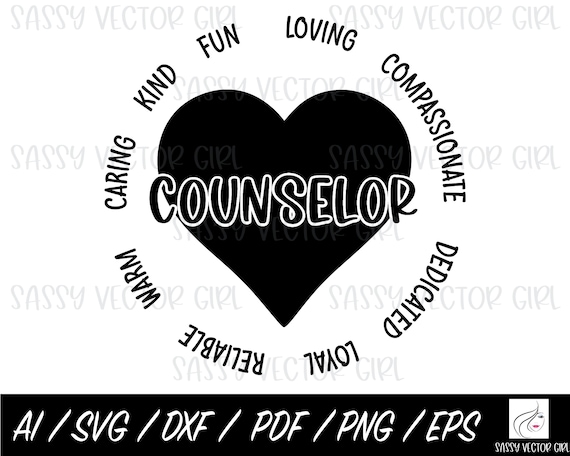 Counselor Svg School Counselor Instant Download - Etsy