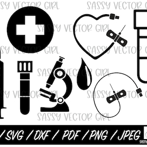 Phlebotomy Bundle Svg, Phlebotomy Svg, Phlebotomy Tech Svg ...