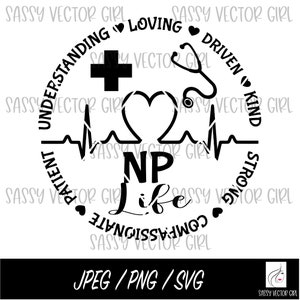 Nurse Practitioner Svg, Nurse Practitioner Png, Nurse Svg, Nursing Png ...