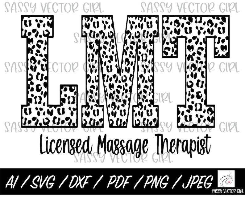 LMT Svg Licensed Massage Therapist Svg Lmt Instant Download - Etsy