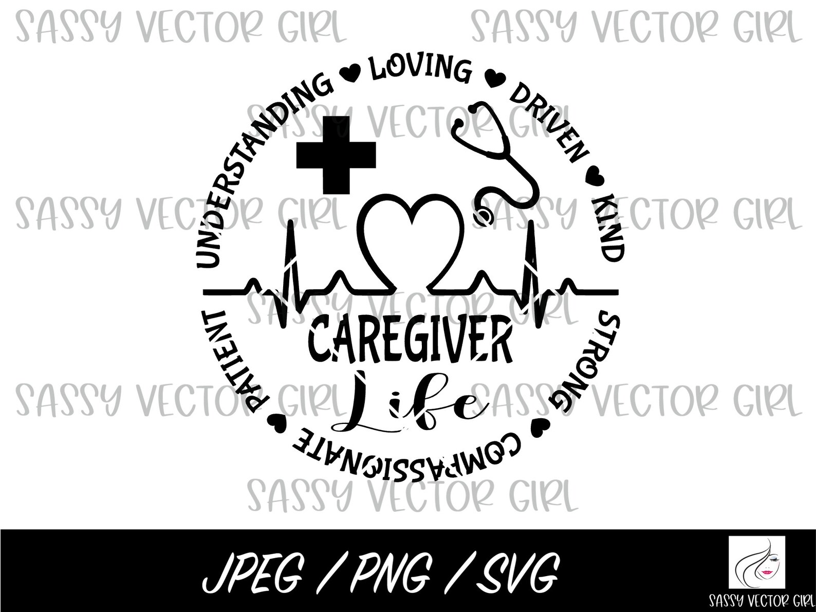 Caregiver Svg, Home Health Nurse Svg, Caregiver Shirt Design ...