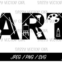 Digital SVG, Artist Life , SVG, Pdf, Png, Jpg, Cricut - Etsy