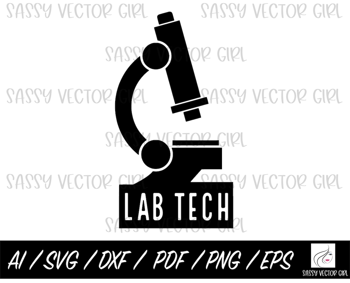 Lab Tech SVG Lab Technician Svg Lab Tech Microscope Svg Lab - Etsy Canada