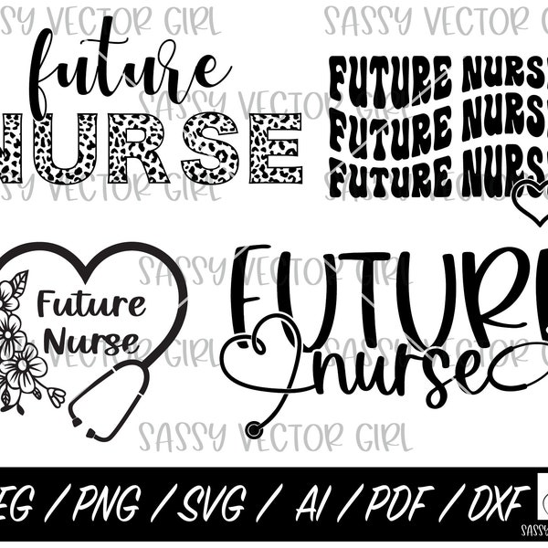 Future Nurse Svg - Etsy