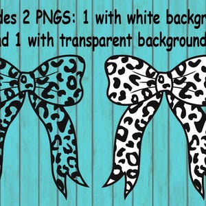 Leopard Bow Png, Leopard Coquette Bow Png, Retro Cheetah Bow for ...
