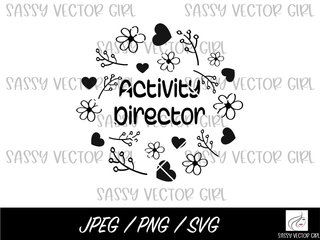 Activity Director Svg, Activity Squad Png, Director Svg, Office Life ...