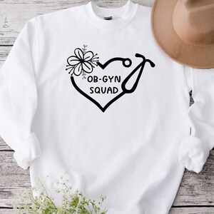 OBGYN Squad Svg, Obstetric Shirt PNG, Gynecology Pngs, Obstetrician ...