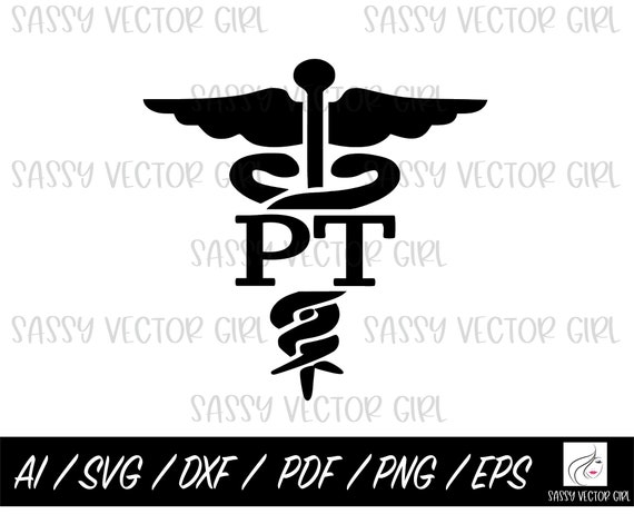 PT Svg Physical Therapist Svg Physical Therapy Png Cut File - Etsy