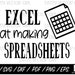 I Excel at Making Spreadsheets Svg, Spreadsheet Svg, Accountant Png ...
