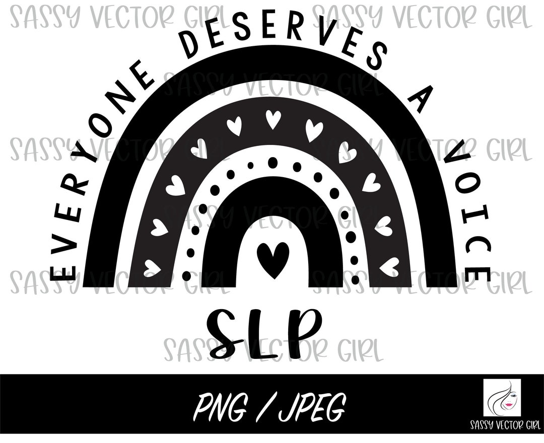 Speech Language Pathologist SVG, Slp Png, SLP Rainbow, Speech Therapist ...