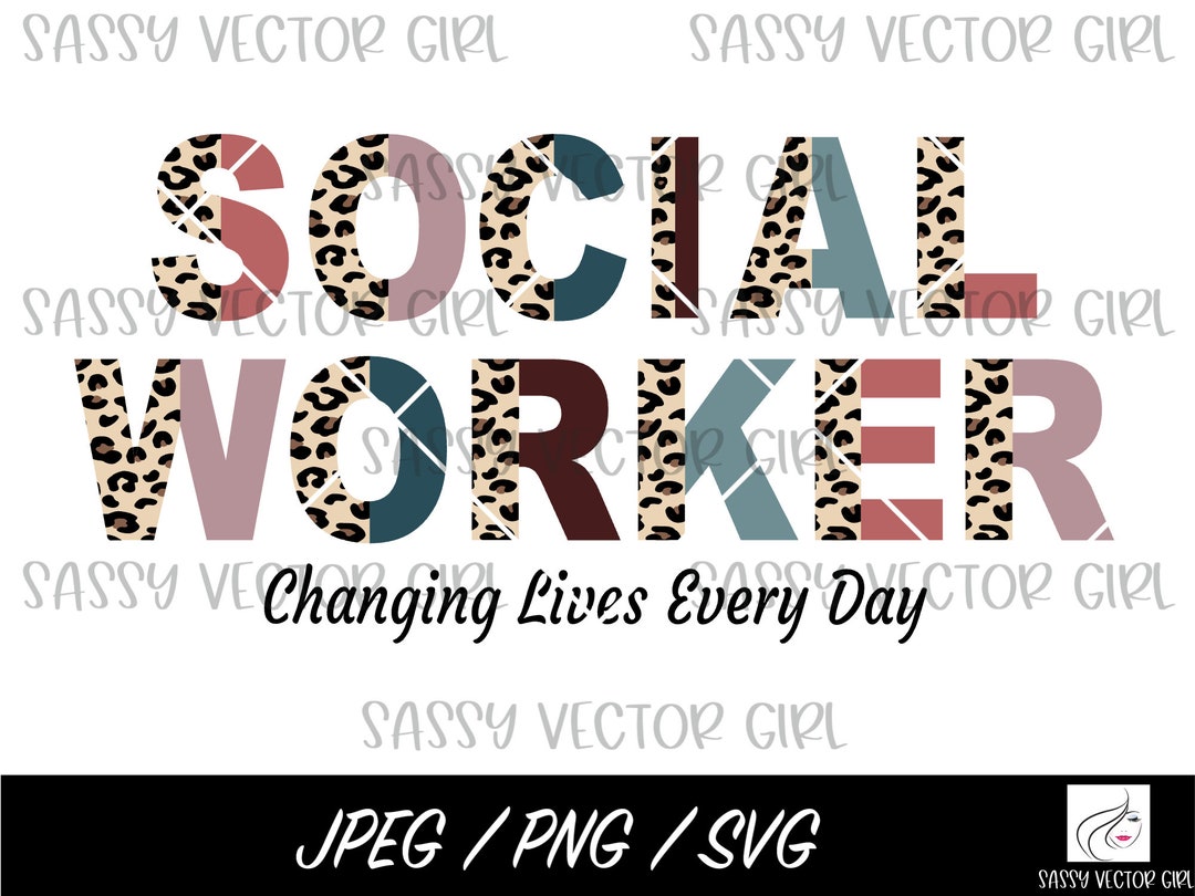 Social Worker Png, Social Services Png, Case Worker SVG, Leopard Social ...