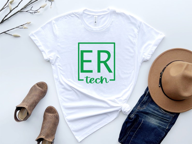 ER Tech Svg ER Tech Cut File Emergency Room Technician Shirt - Etsy