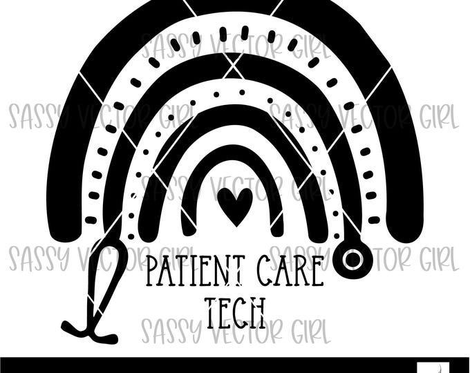 Patient Care Technician Svg, PCT Svg, PCT Png, Patient Care Tech Svg ...