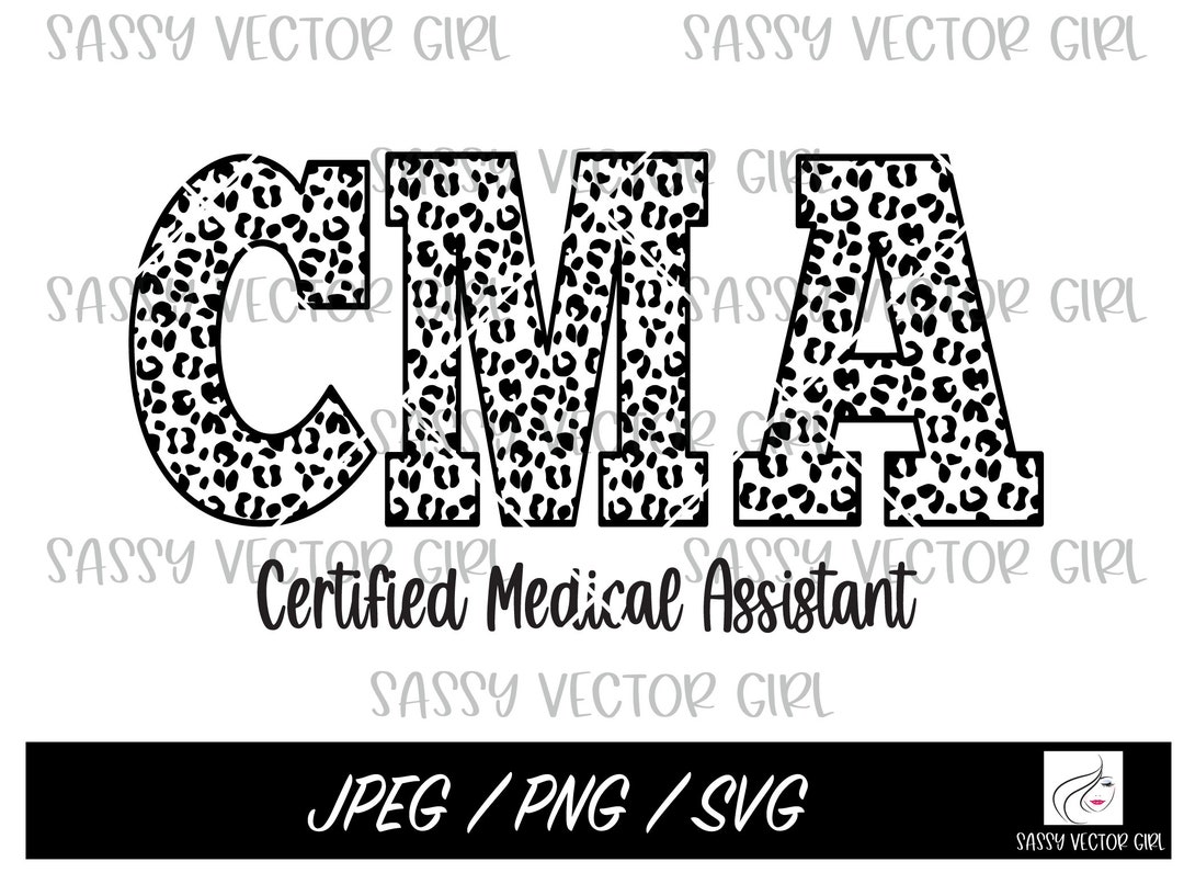 CMA Nurse Svg, Cma Svg, Certified Medical Assistant Png, CMA Shirt ...