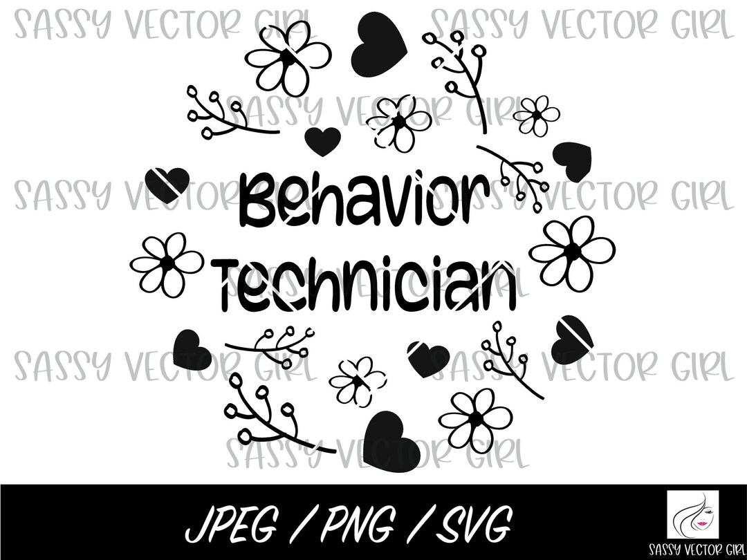 Behavior Technician Svg, Behavior Tech Png, Registered Behavior Tech ...