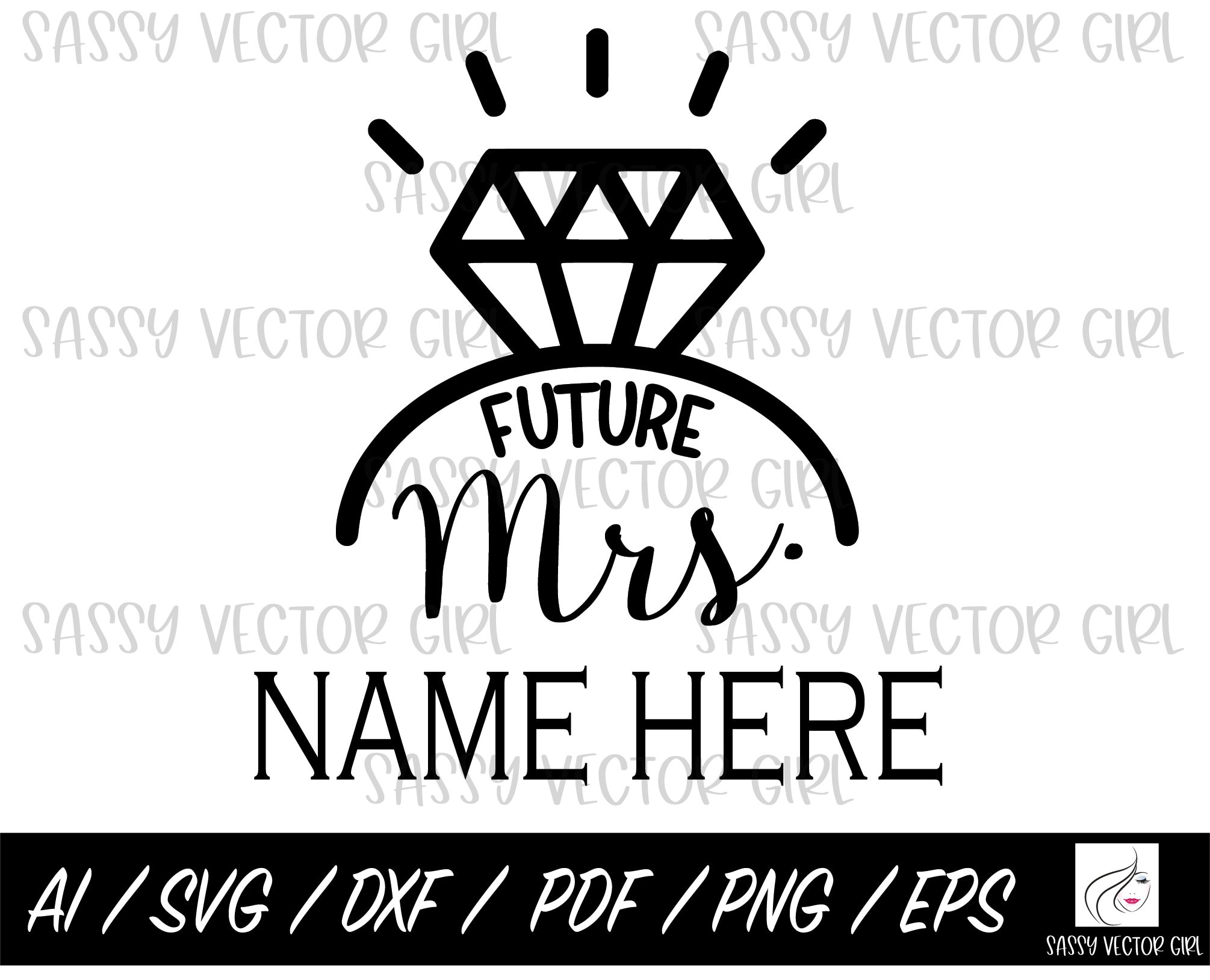 Future Mrs SVG Bridal SVG Mrs Svg Future Bride Bride Shirt - Etsy