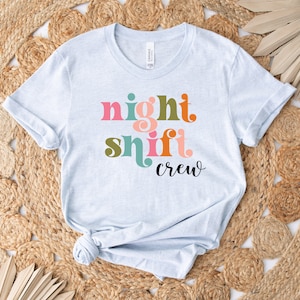 Night Shift Crew Svg, Night Shift Crew Png, Night Nurse Svg, Night ...