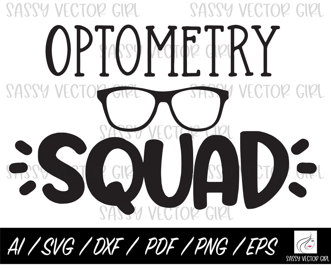 Optometry Svg Optometry Squad Svg Optometry Png Optometrist - Etsy