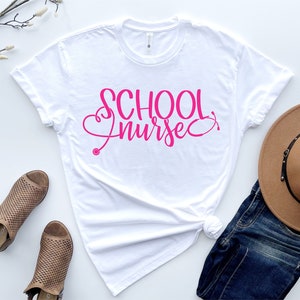 School Nurse SVG, School Nurse Png, Nurse Appreciation Shirt Design ...