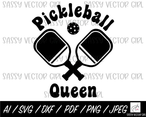 Pickleball Queen SVG Pickleball Png Just One More Game Svg - Etsy Ireland