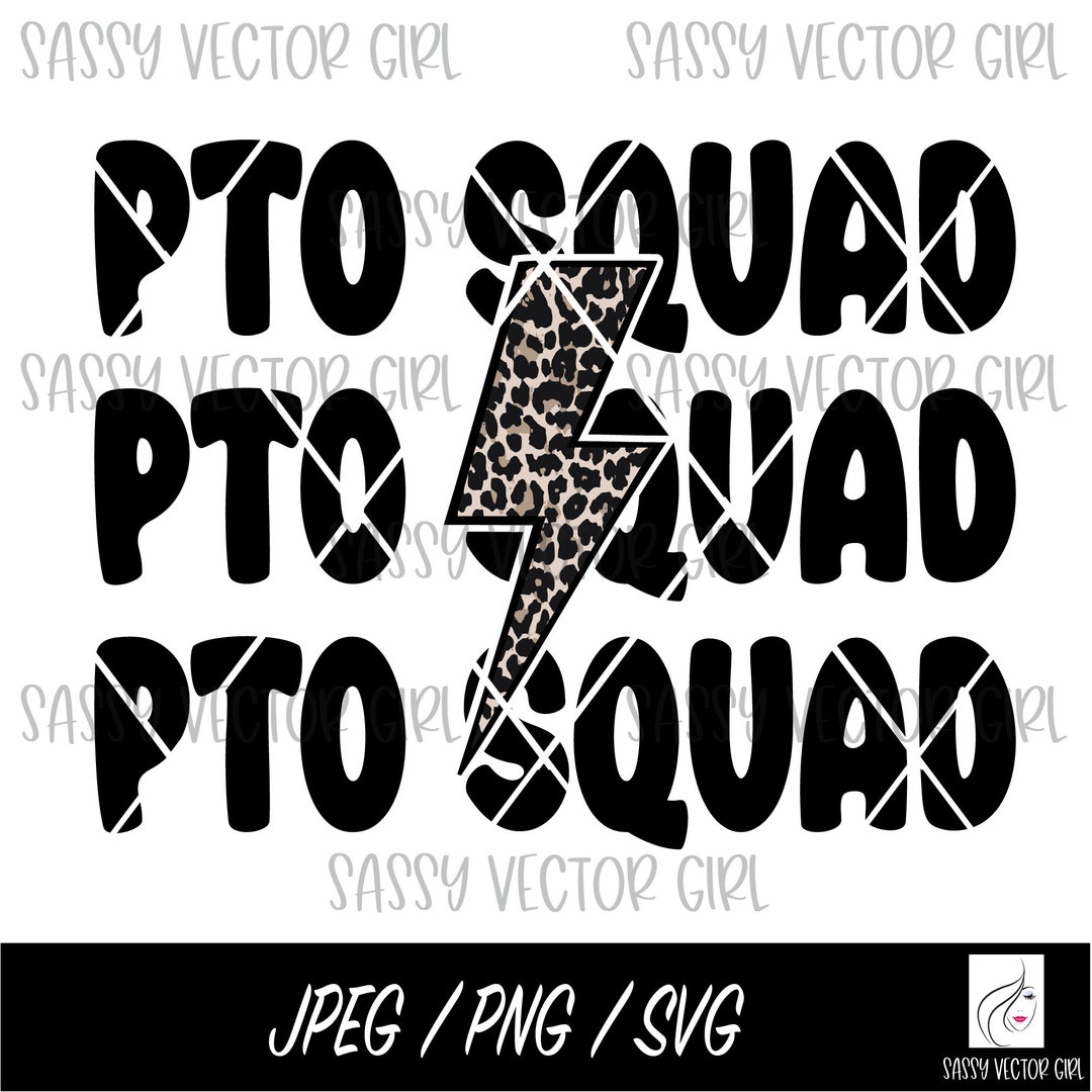 PTO Squad Svg, Pto Svg, Pta Png, Parent Teacher Organization Svg, Pta ...