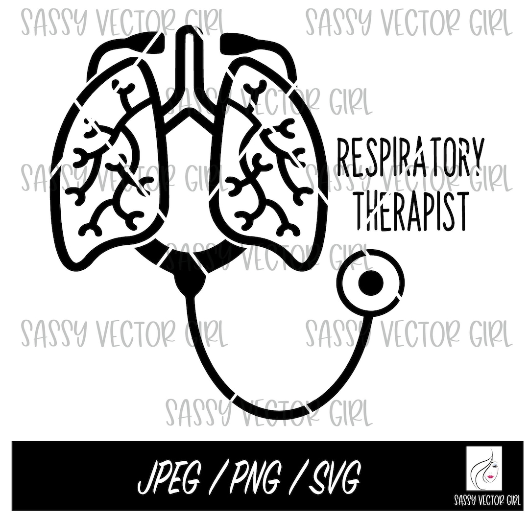 Respiratory Therapist SVG, Rt Svg, Respiratory Therapy Svg, Lungs Svg ...