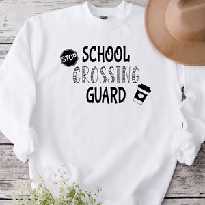 School Crossing Guard Svg, Crossing Guard Svg, Crosswalk Attendant Png ...