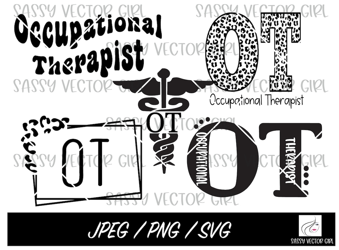OT Svg Bundle, Occupational Therapist Svg, Occupational Therapy Png ...