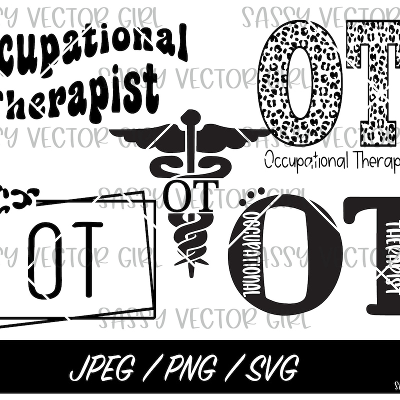 Occupational Therapy Svg Bundle - Etsy