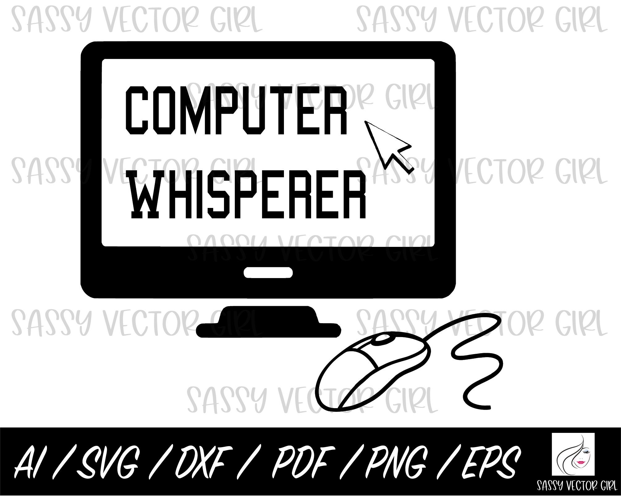 Computer Whisperer Svg Computer Science Svg Funny Computer - Etsy