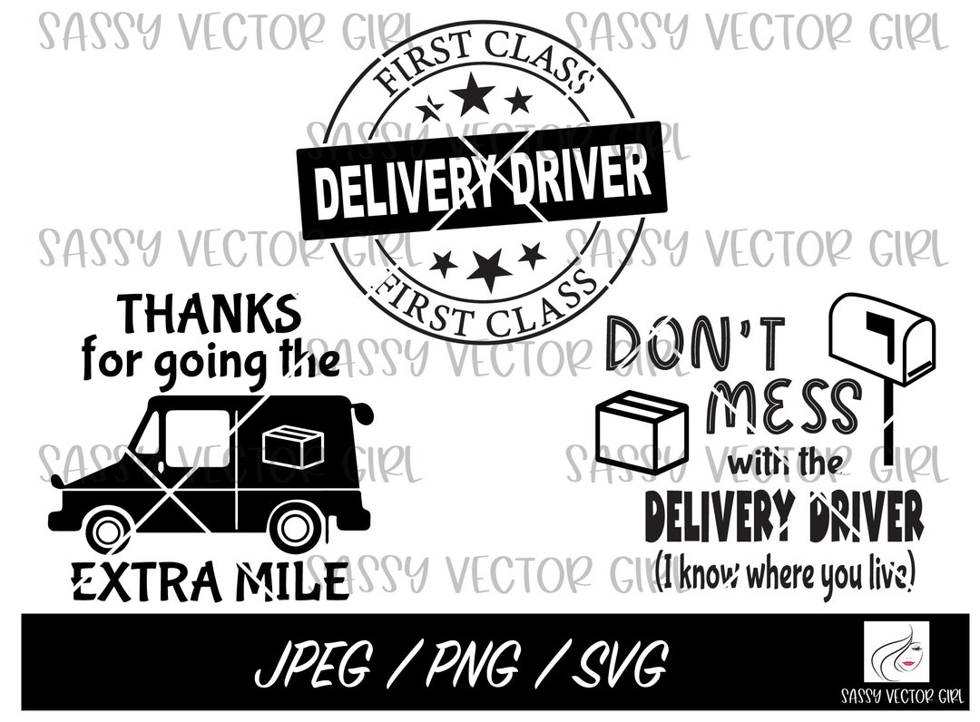 Delivery Driver Svg Bundle, Mail Carrier Svg, Mailman Png, Postal ...